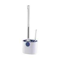 China Tpe Cleaning Toilet Bowl Brush Set Extendable Long Handle for sale