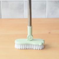 China PP Long Handled Toilet Brush with Stiff Bristles for Floor and Tile Cleaning 1000 PCS MOQ for sale
