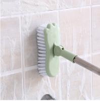 China PP Long Handled Toilet Brush with Stiff Bristles for Floor and Tile Cleaning 1000 PCS MOQ for sale