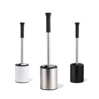 China Hygiene Cleaning Single Stainless Steel Toilet Brush Customized for sale