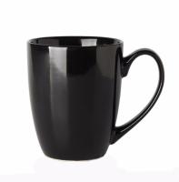 China Handmade Ceramic Coated Coffee Travel Mug 360ml for Office Home Use for sale