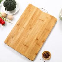 China Kitchen Acacia Olive 14 X 11 Inch Bamboo Cutting Board With Handle for sale