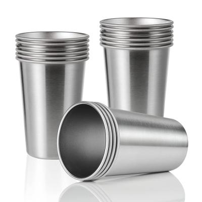 China 300ml 500ml Stainless Steel Pint Mug BPA Free Custom Logo Beer Tumbler Cup for sale