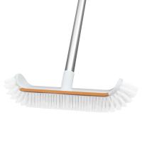 China Long Handle Bristle Wiper Bathroom Tiles Cleaner Brush PP for sale
