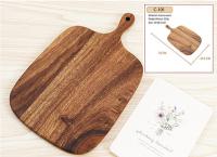 China Smart Handled Acacia Wood Chopping Board 1cm Thickness for sale