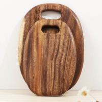 China Smart Handled Acacia Wood Chopping Board 1cm Thickness for sale