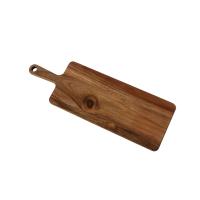 China Custom Olive Acacia Wood Large Bamboo Cutting Board 18x12 Inch for Kitchen Serving for sale