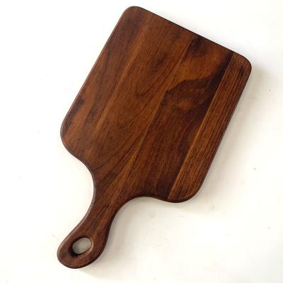 China Kitchen 18 X 12 Inch Walnut Cutting Board With Handles for sale