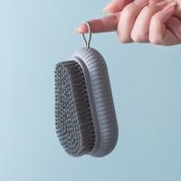 China Abs Soft Laundry Brush , Soft Cloth Washing Brush For Household for sale