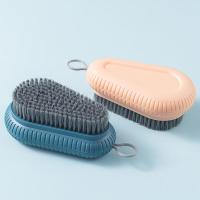 China Abs Soft Laundry Brush , Soft Cloth Washing Brush For Household for sale