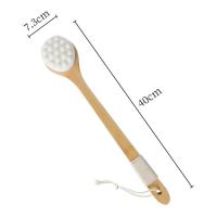 China Bulk Production Soft Bristle Silicone Bath Body Brush For Cleaning for sale