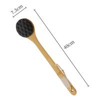 China Bulk Production Soft Bristle Silicone Bath Body Brush For Cleaning for sale