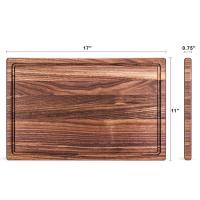 China Vegetable Chopping 18 X 12 Large Walnut Cutting Board Wooden for sale