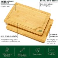 China Epoxy 12 X 8 Bamboo Cutting Board For Kitchen for sale