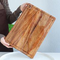 China Kitchen Wooden Chopping OEM Walnut Cutting Board Blocks Black for sale