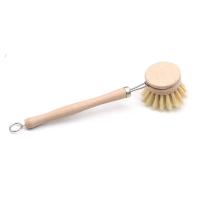China Eco Friendly Bamboo Dish Brush Set Kitchen Utensil Cleaner Brush for sale