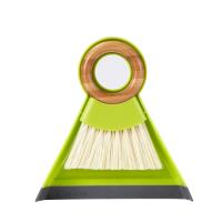 China Full Circle Tiny Team Brush And Dustpan Set Home Cleaning Mini for sale