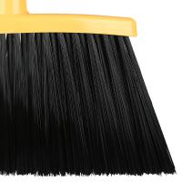 China 54 Inch Long Handle Floor Cleaning Brush Stainless Steel Pole PET Bristles Household Broom for sale
