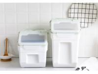 China Polypropylene 10kg Rice Storage Box Kitchen Container Bin Food Grade for sale