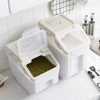 China Polypropylene 10kg Rice Storage Box Kitchen Container Bin Food Grade for sale