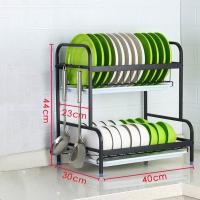 China Kitchen Fashion Stainless Steel Dish Drainer Rack Size Customized for sale
