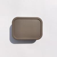 China Leakproof Silicone Bento Box 3 Compartment Food Grade Microwave Freezer Dishwasher Safe for sale