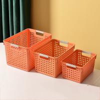 China Multi Color Living Room Snack Storage Basket PP for sale