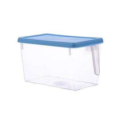 China BPA Free Plastic Food Storage Containers with Lids 1.5L Freezer Safe Clear Drawers for sale