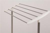 China Floor Drying Stainless Steel Standing Towel Rack For Household for sale