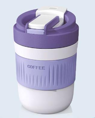 China Glass Coffee 400ml 550ml Portable Water Cup / Mug for sale