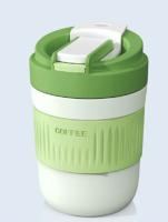China Glass Coffee 400ml 550ml Portable Water Cup / Mug for sale