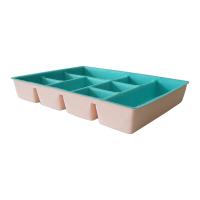 China Recycled Felt Jewelry Organizer Custom 40x30x6cm Silverware Drawer Dividers for sale