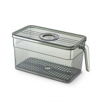 China Home Polypropylene Refrigerator Food Containers Organizer 15x15x30cm for sale