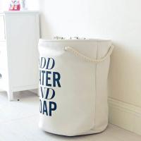 China Non Woven Laundry Basket 760g 40x50cm Waterproof Large Capacity Clothes Hamper for sale