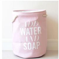 China Non Woven Laundry Basket 760g 40x50cm Waterproof Large Capacity Clothes Hamper for sale