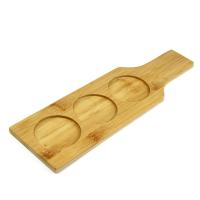 China Creative Anti Skid Bamboo Tea Coaster Heat Insulation for sale