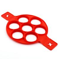 China Seven Hole 37*22*0.8cm Silicone Egg Mould Kitchen Tools Accessories for sale