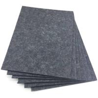 China Thick 16x12 Inches Felt Acoustic Sound Absorbing Panels for Wall and Ceiling NRC 0.87 for sale