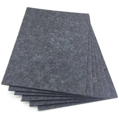 China Thick 16x12 Inches Felt Acoustic Sound Absorbing Panels for Wall and Ceiling NRC 0.87 for sale