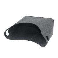 China Durable Foldable 0.5kg Felt Storage Boxes Firewood For Dirty Clothes for sale