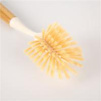 China Wooden Long Handle Dish Brush Kitchen Clean Non Scratch for sale
