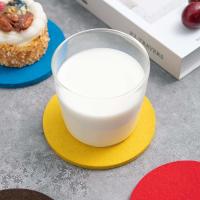 China 3mm Thick Felt Absorbent Coasters Cup Mats For Drinks Protect for sale