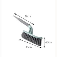 China Plastic Nylon Kitchen Washing Brush / Bathroom Cleaning Brush With Long Handle for sale
