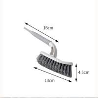 China Plastic Nylon Kitchen Washing Brush / Bathroom Cleaning Brush With Long Handle for sale