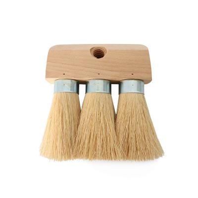 China Household Stiff Bristle PET Floor Scrubber Broom for sale