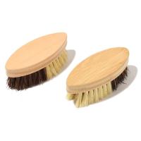 China Ergonomic Handle Bamboo Vegetable Brush Wooden Kitchen Cleaning for sale