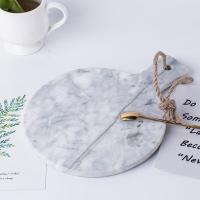 China Round Oem Marble Stone Chopping Board For Kitchen for sale