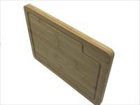 China OEM Customized Size Natural Material Bamboo board Kitchen Bamboo Cutting Board for sale