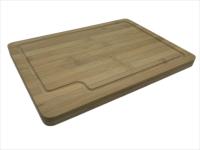 China Customized Bamboo Wood Cutting Board 40x30x2cm with Juice Groove for Kitchen for sale