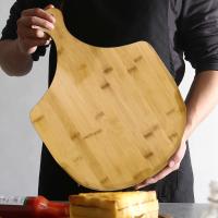 China Home kitchen Bamboo Cutting Board Pizza Cheese board for Fruits Cake for sale